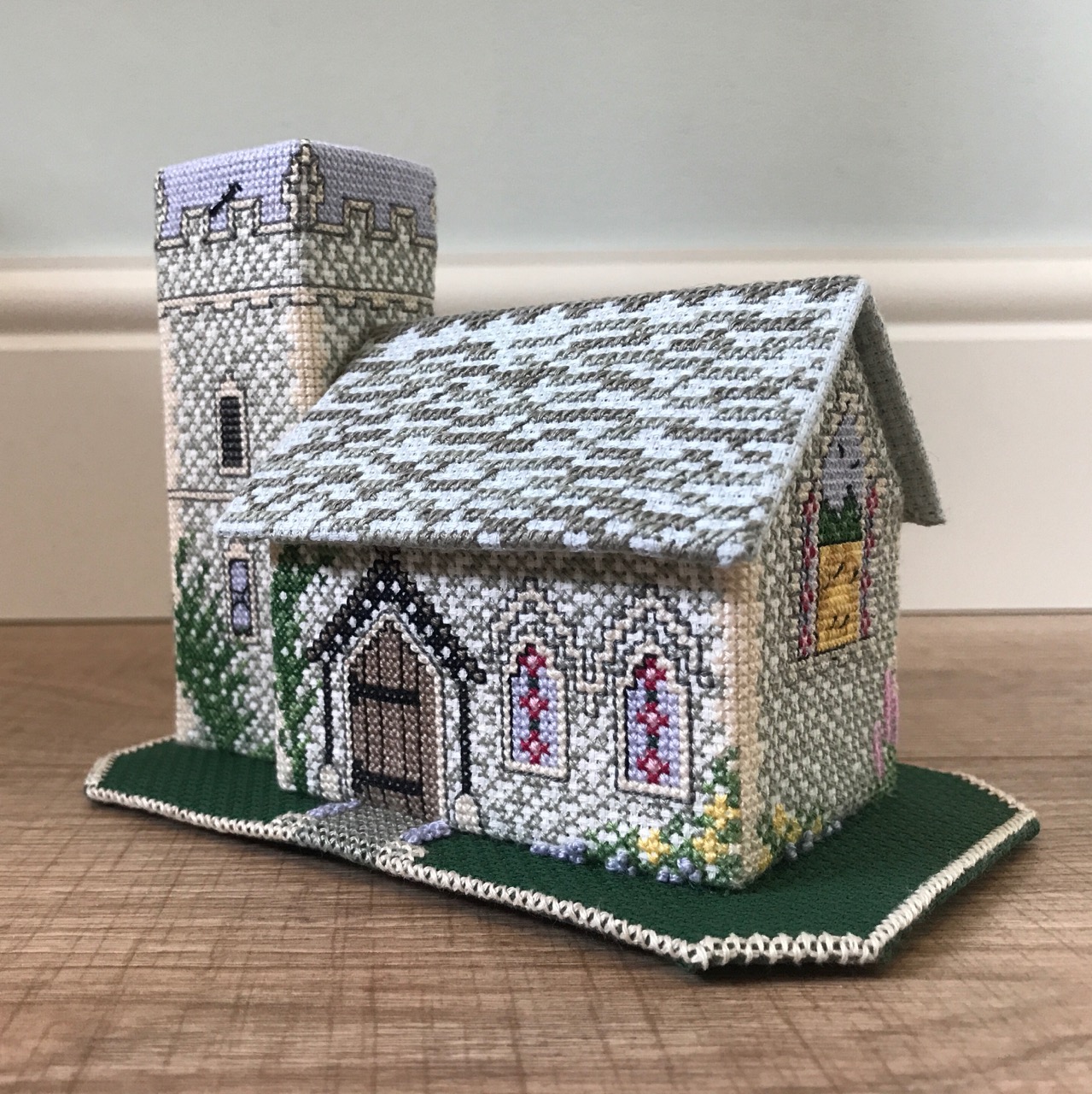 Cross Stitch Miniature Church – The Stitching sheep
