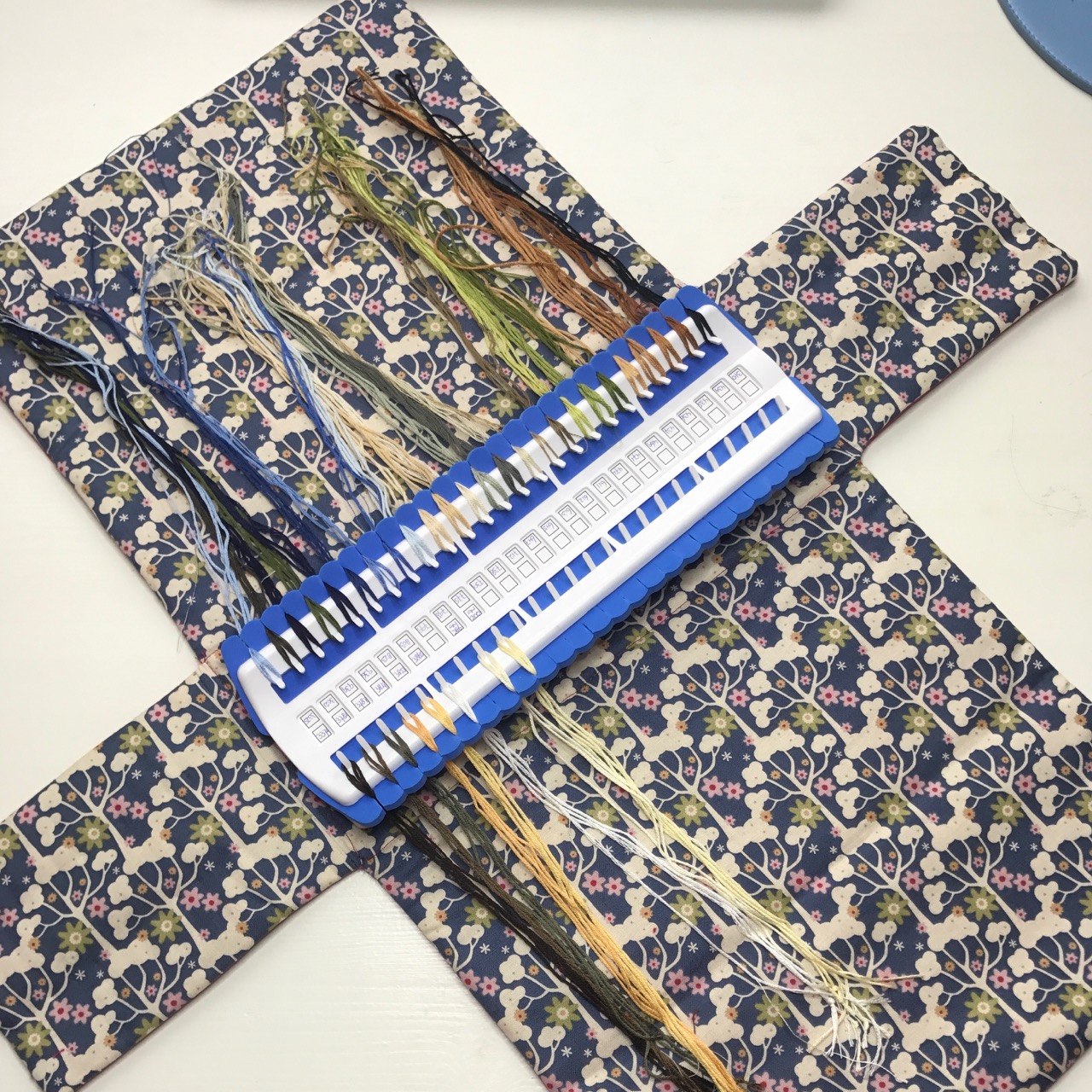 How to make a floss organiser wrap – The Stitching sheep