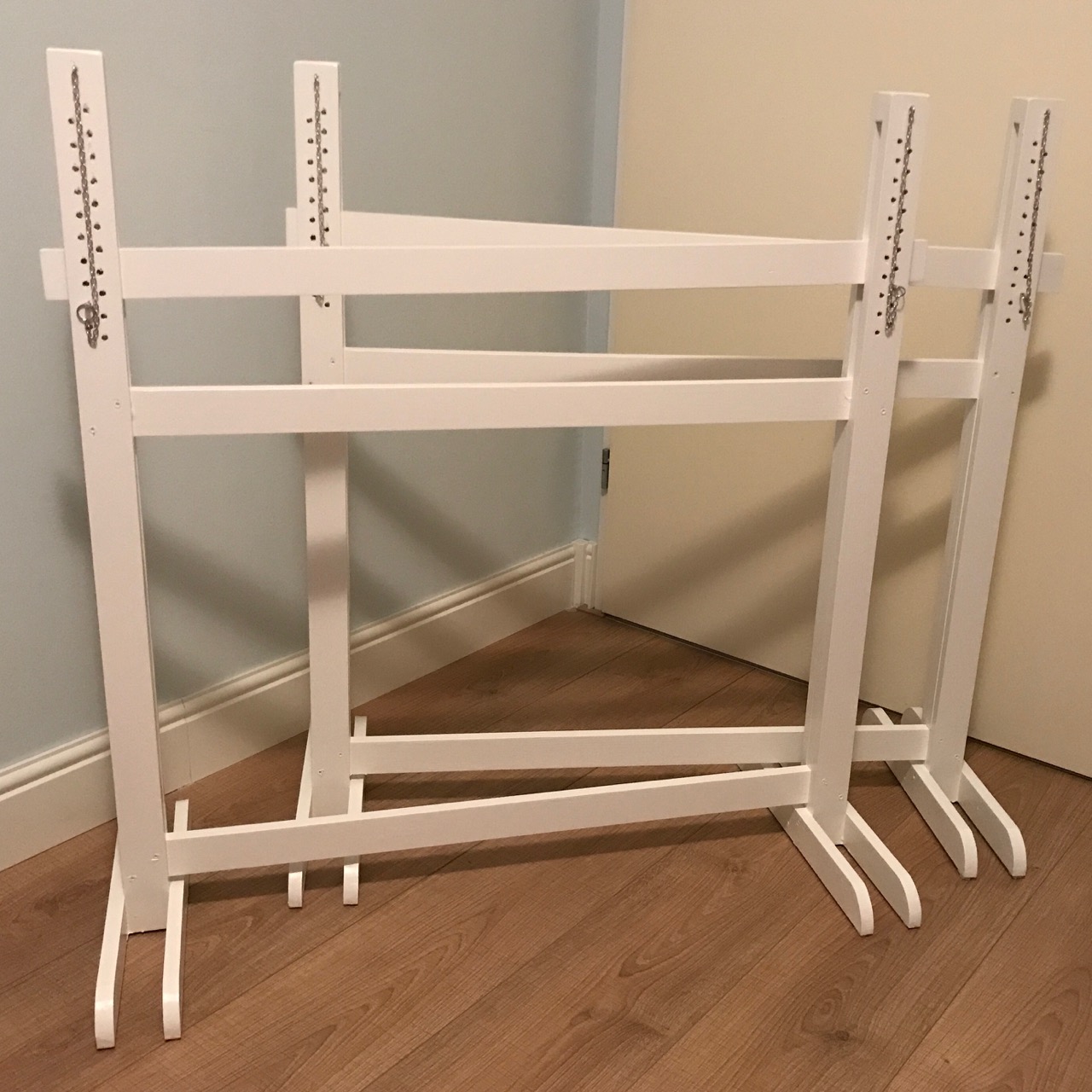 How to make a pair of trestles for your embroidery frame – The ...